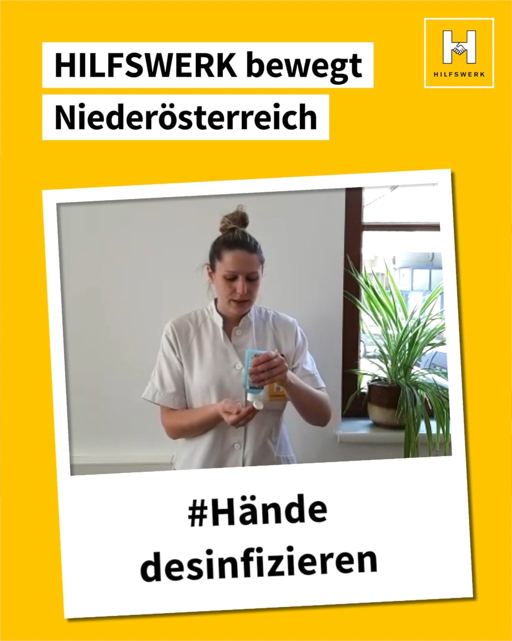 Hände desinfizieren - endlich Freizeit